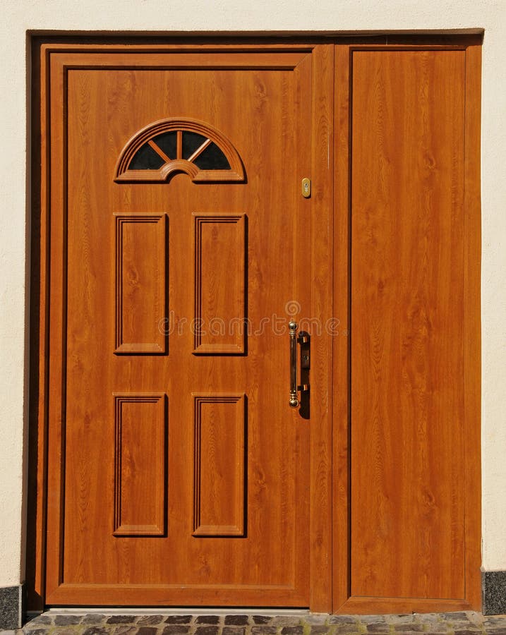 Door stock photo. Image of wood, design, home, hallway - 5020754