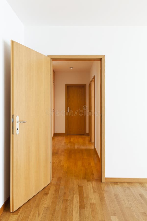 Double Door Half Open stock illustration. Illustration of door - 16465368