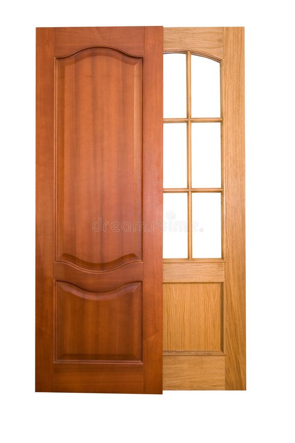 Wooden doors stock image. Image of door, access, building - 1687649