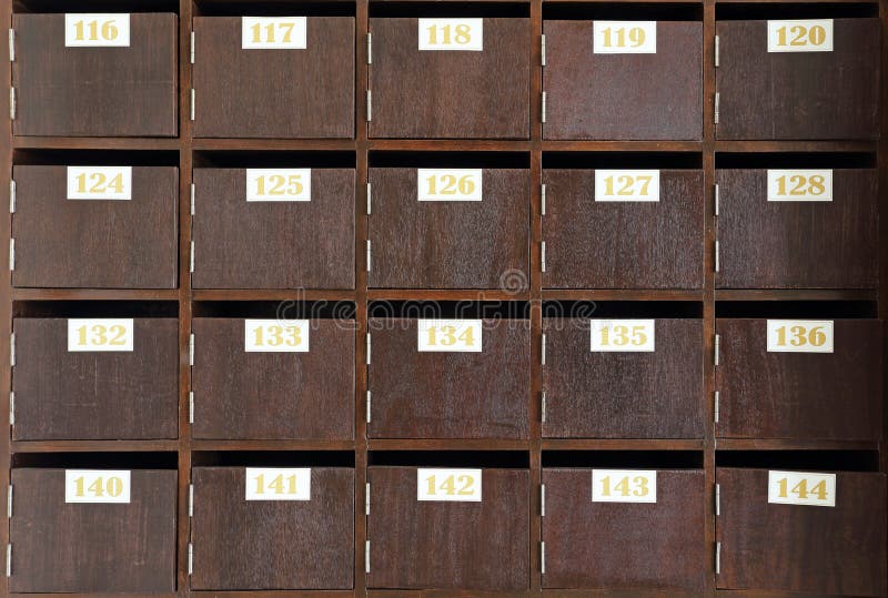 Wooden drawer stock photo. Image of safe, office, brown - 31094074