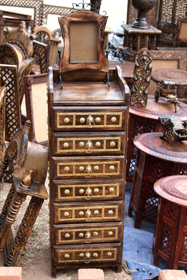 Wooden drawers stock image. Image of polished, shining - 21636831