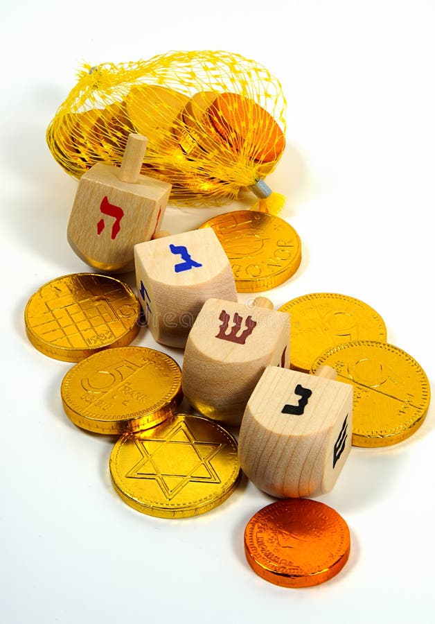 Chanukah Gelt stock image. Image of game, holiday, seasonal - 38087