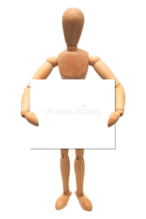 Wooden dummy stock image. Image of dummy, model, abstract - 43441399