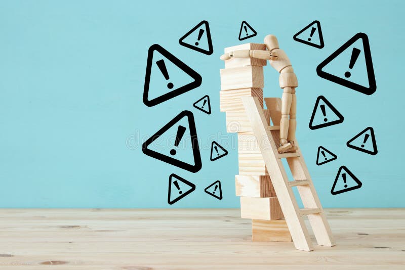 Wooden Dummy Climbs a Dangerously Unstable Structure and Risks Falling ...