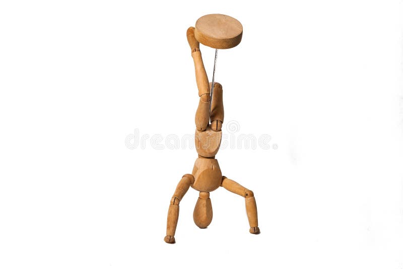 Wooden dummy dance stock photo. Image of dummy, objects - 44675910