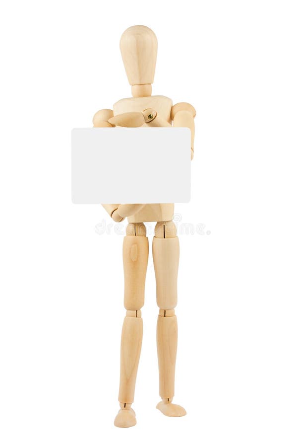 Wooden figurine stock image. Image of inspiration, dummy - 5968715