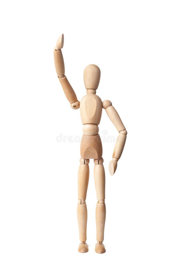Wooden Dummy stock image. Image of person, conceptual - 45314391