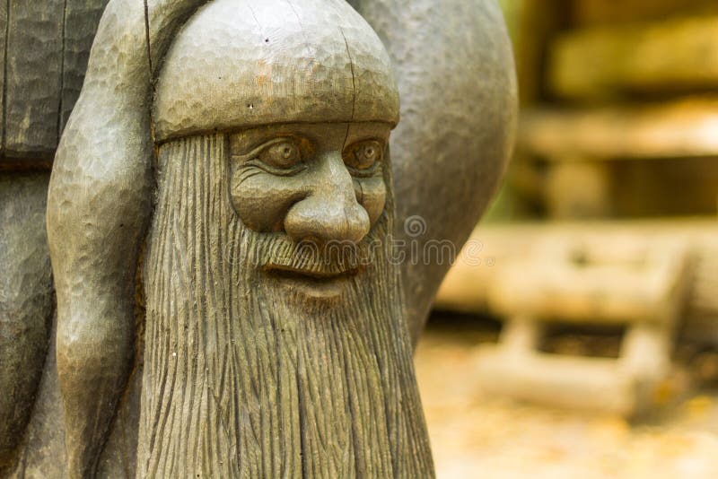 Wooden Dwarf stock image. Image of horizontal, face, beard - 68366835