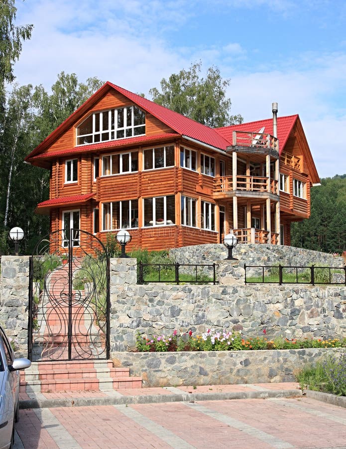 Average Luxury House stock photo. Image of mortgage, dormer - 23473124