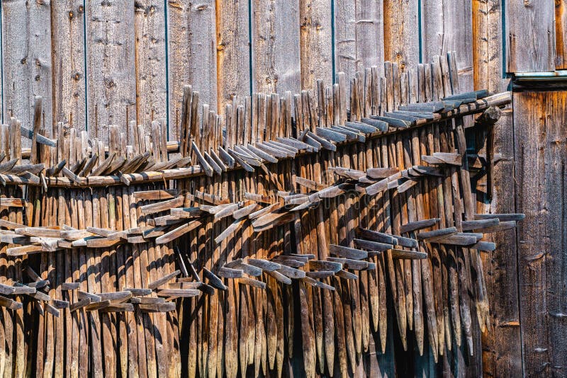 Wooden farmers Tools stock photo. Image of garden, rice - 181527816