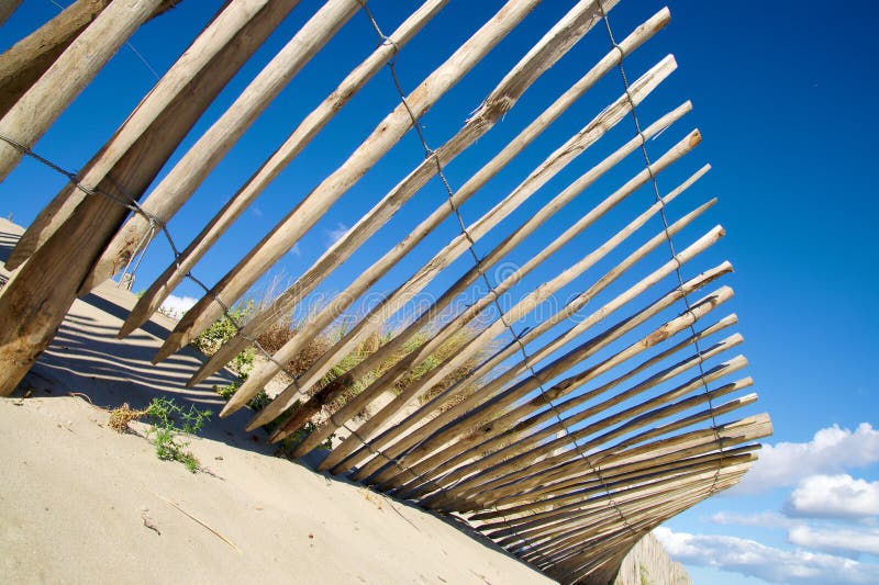 Beach fence stock photo. Image of summer, nature, beachside - 11137626