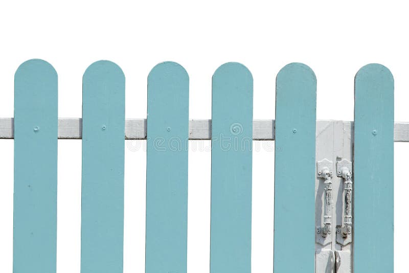 Blue fence. stock image. Image of field, beautiful, barn - 30194791