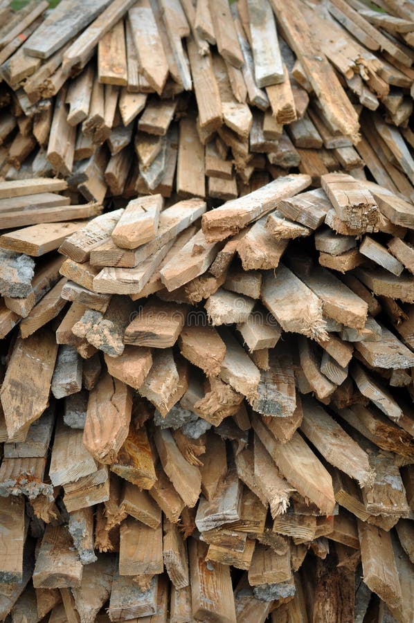 Wooden Fence Posts stock photo. Image of softwood, spiked - 13034026