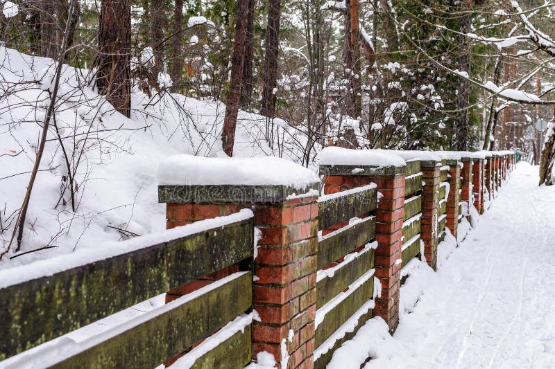 Columns in winter stock image. Image of winter, column - 17455435