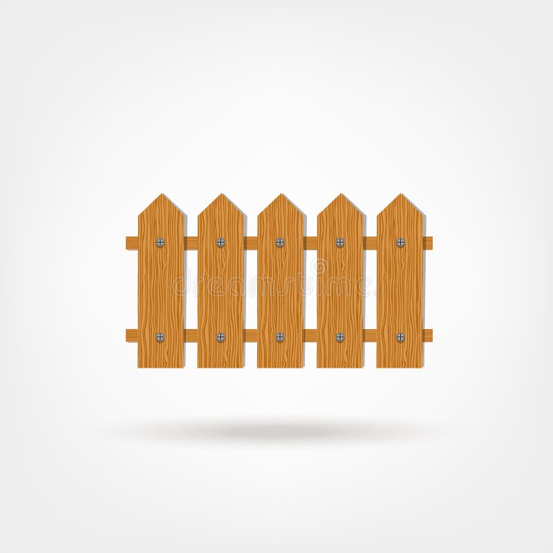 Wooden Fence, Seamless Pattern for Your Design Stock Vector ...