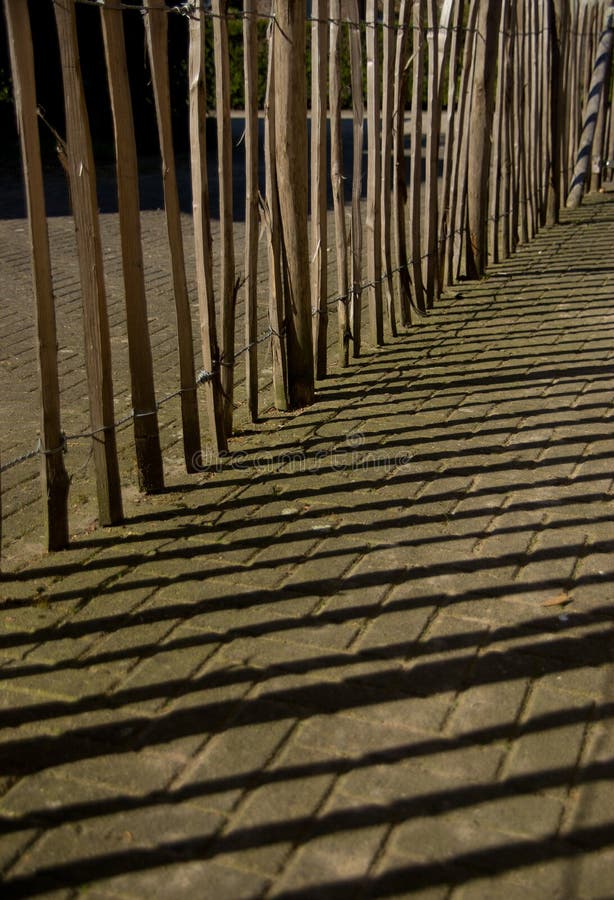 Wooden fencing stock image. Image of outdoor, decline - 392745557