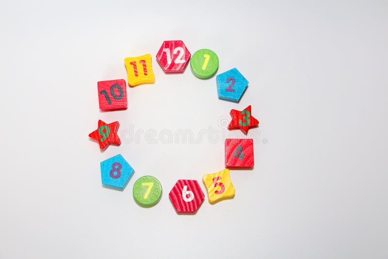 Wooden Figures with Numbers 1, 2, 3, 4 ... Up To 10. Figures for ...
