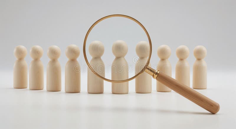 HR Searching Concept. Generative AI Stock Illustration - Illustration ...