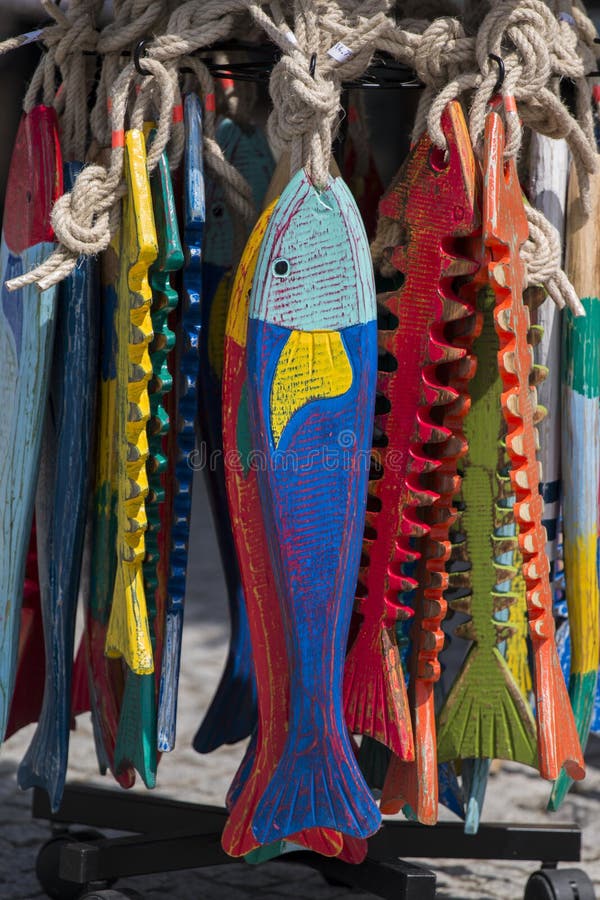 Wooden fish art piece stock photo. Image of wooden, work - 105970228