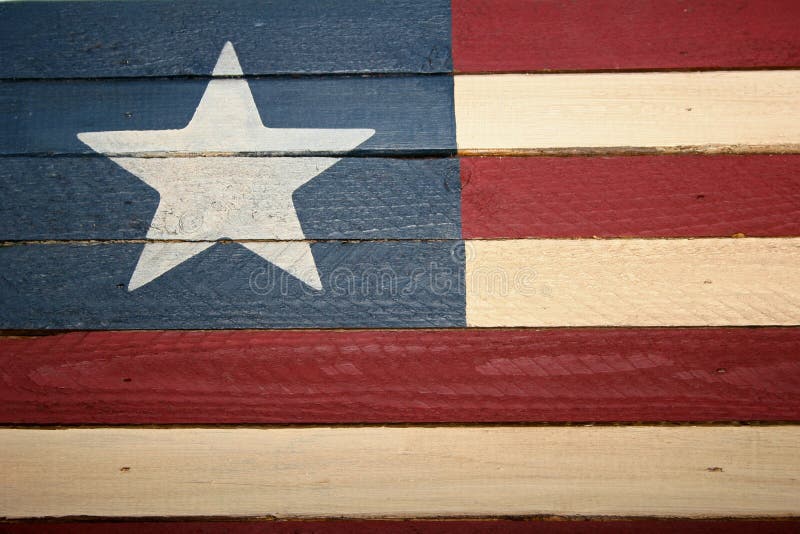 Wooden Flag stock photo. Image of american, slats, painted - 3852338