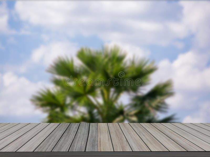 Wooden Floor with Blurred Background Stock Photo - Image of plank ...