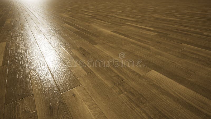 Wooden Floor with Bright Light at the Back Stock Image - Image of floor ...