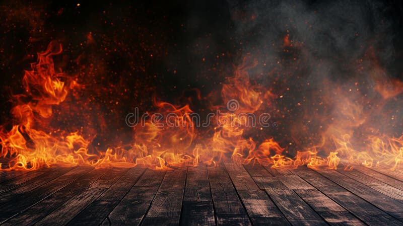 Dramatic Red Fire in the Sky Clouds. Natural, Nature, Background Stock ...