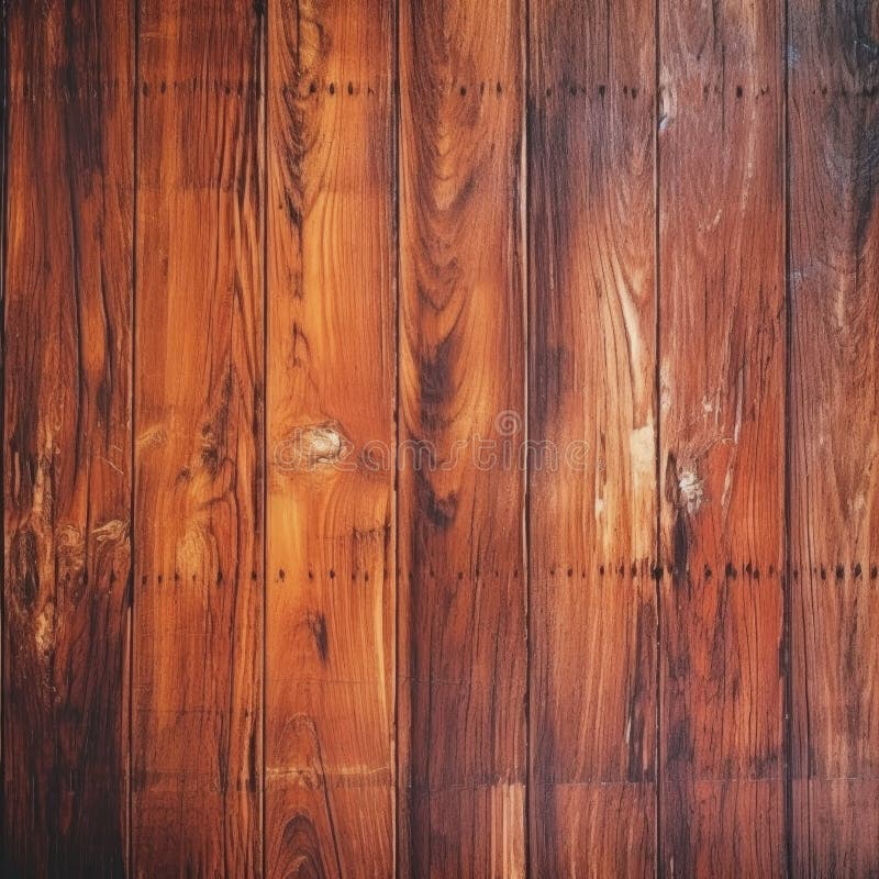 Wooden Floor in Rustic Wood Grain Texture. Generative AI Stock ...