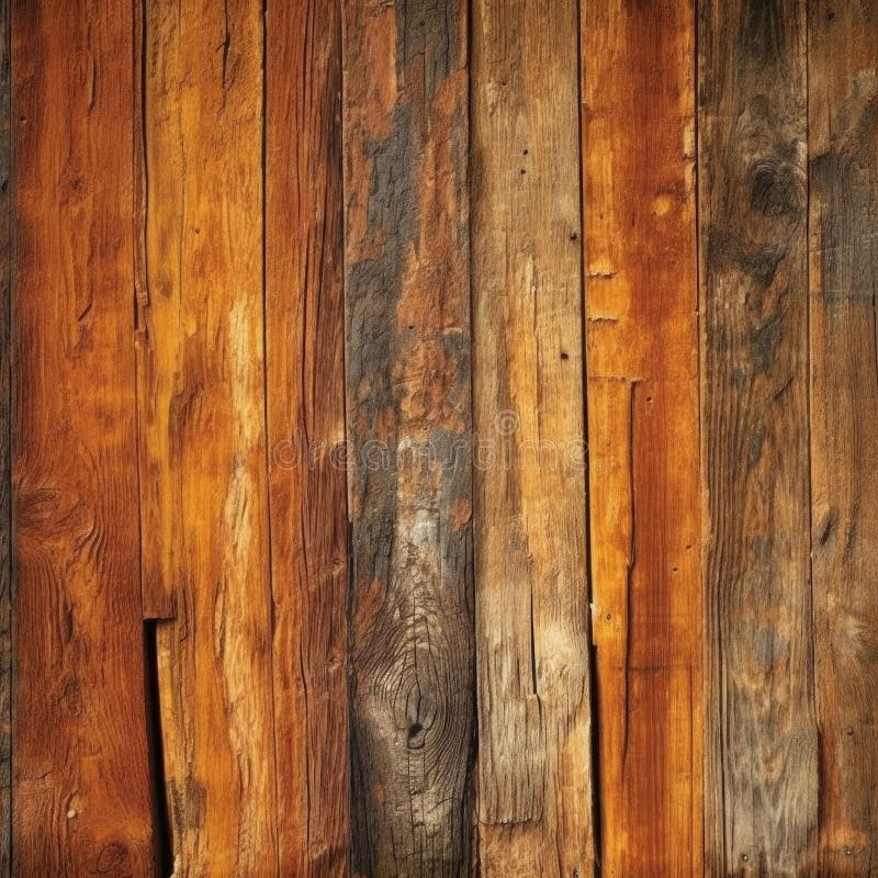 Wooden Floor in Rustic Wood Grain Texture. Generative AI Stock ...