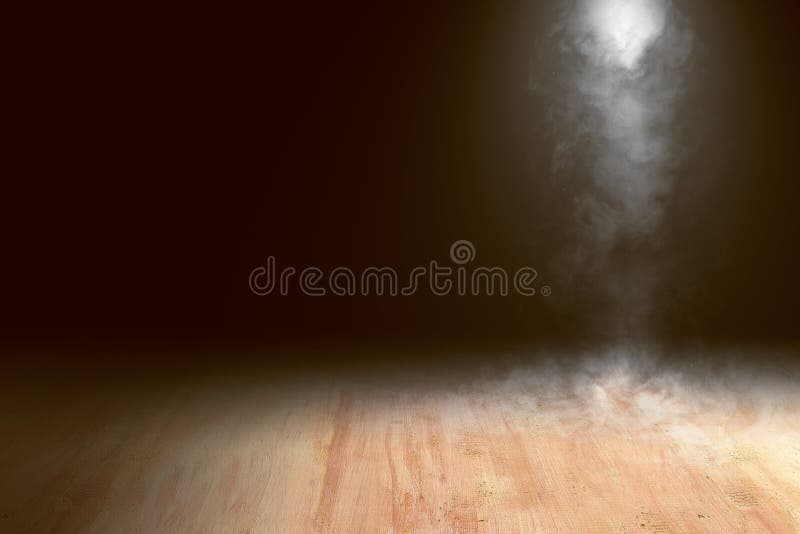 Wooden Floor with Smoke and Light Stock Image - Image of ancient ...