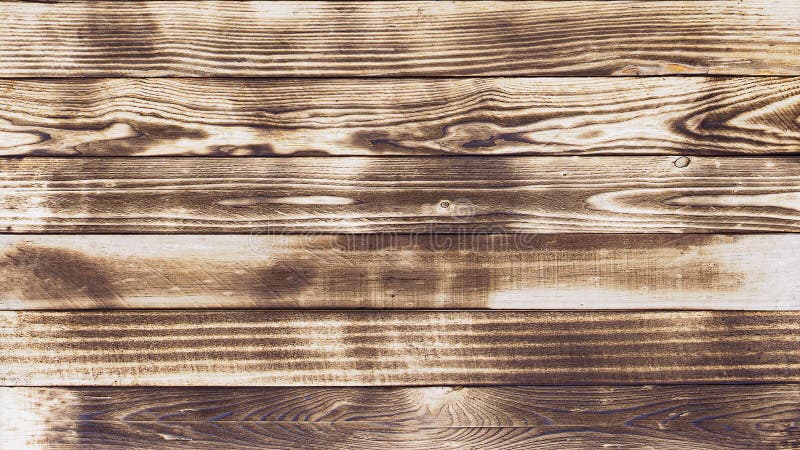 Wooden Floor with Traces of Being Burnt Makes a Black Abstract ...