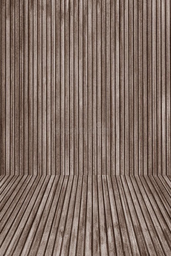 Wooden Floor and Wall in Vintage Style Stock Photo - Image of plank ...