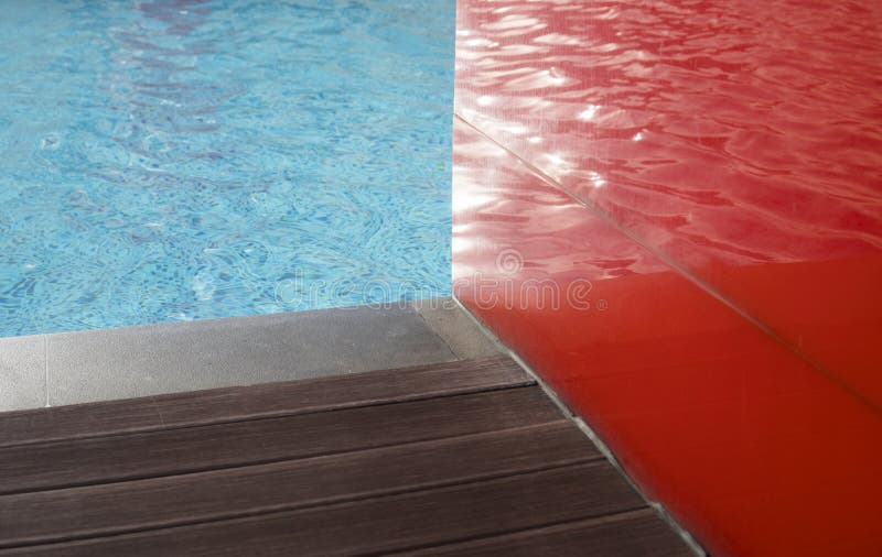 Wooden Flooring beside the Pool Stock Photo - Image of hotel, daylight ...