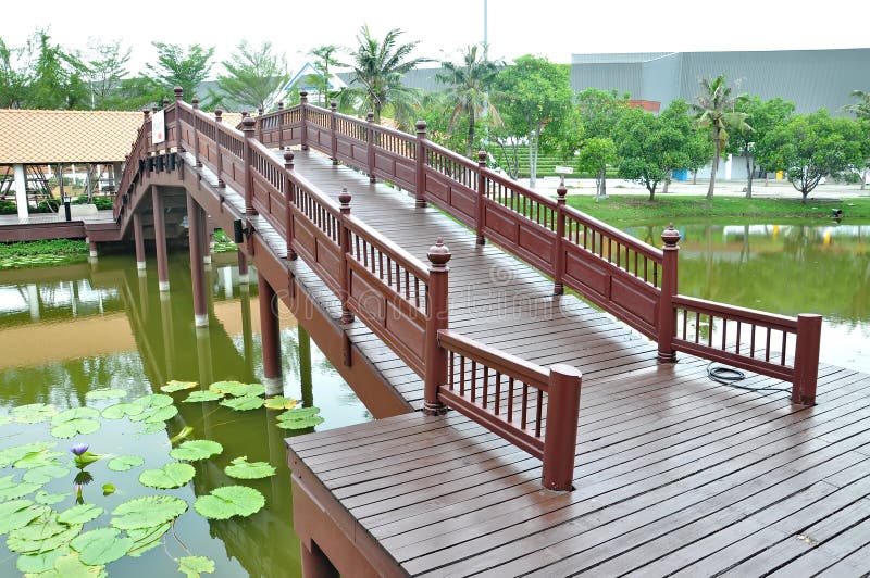 Wooden foot bridge stock photo. Image of outdoor, country - 26427716
