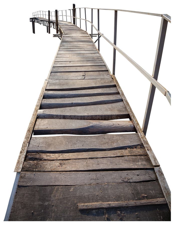 Wooden footbridge stock image. Image of architecture - 141111403