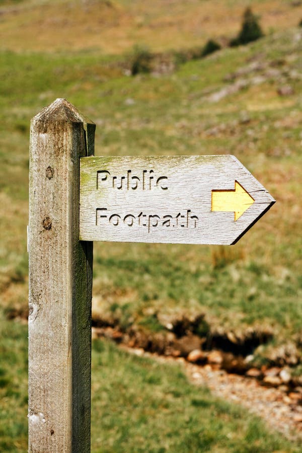 English Signpost stock image. Image of bridleway, distance - 4127503