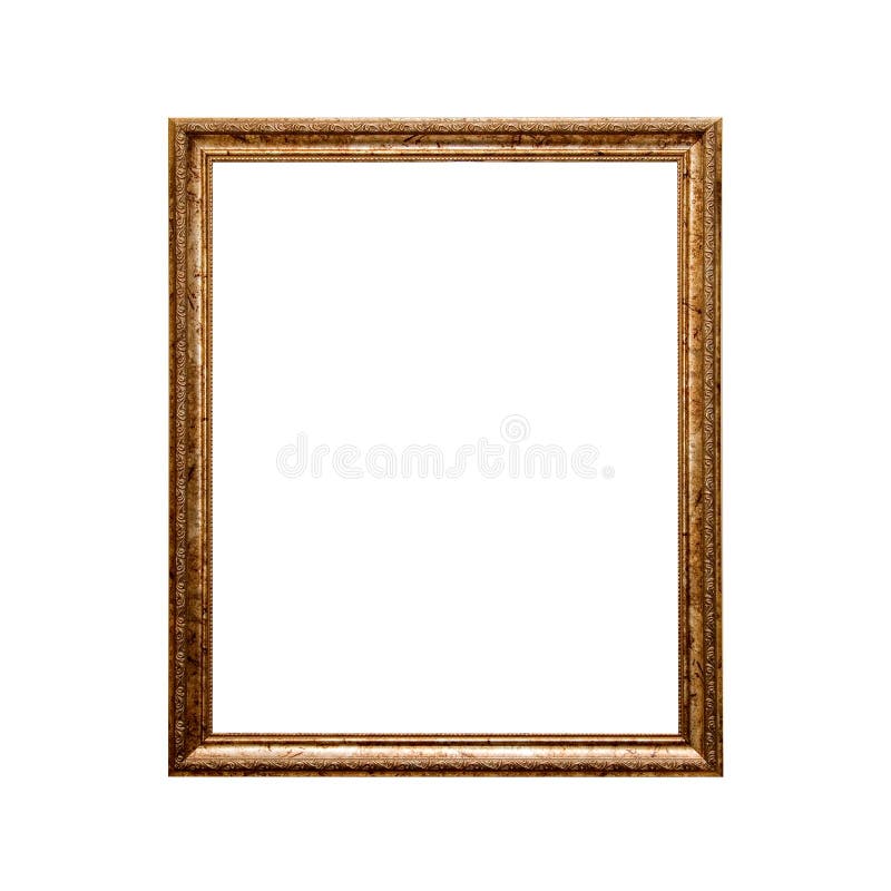 Square Carved Oak Picture Frame Stock Image - Image of carved ...