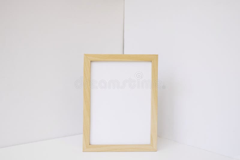Wooden Frame Corner. High Quality Photo Stock Image - Image of ...
