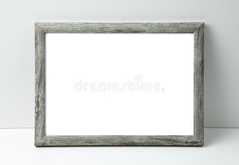 Wooden frame for painting stock photo. Image of decoration - 148121256