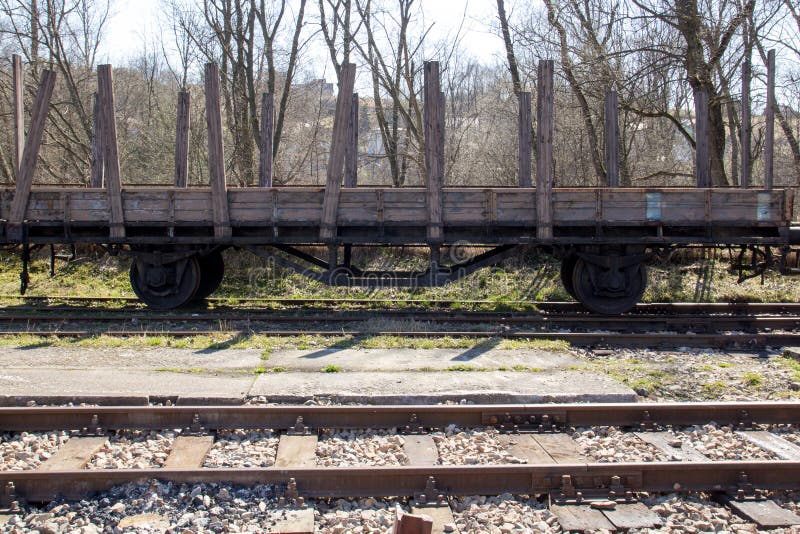Wooden frame of the wagon stock image. Image of barren - 112741225