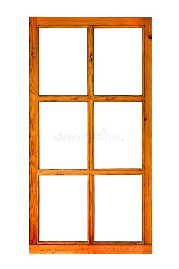 Frame of a Wooden Window Exterior Side Stock Photo - Image of house ...