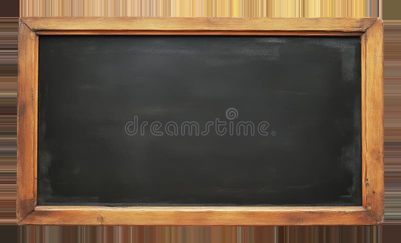 Wooden Framed Chalkboard, Classic Educational Tool. Learning and ...