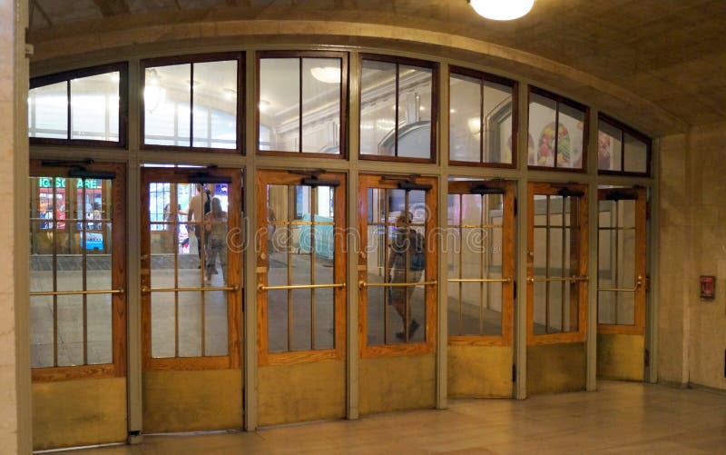 Grand Central Terminal, Interior, Main Entrance Doors, New York, NY ...