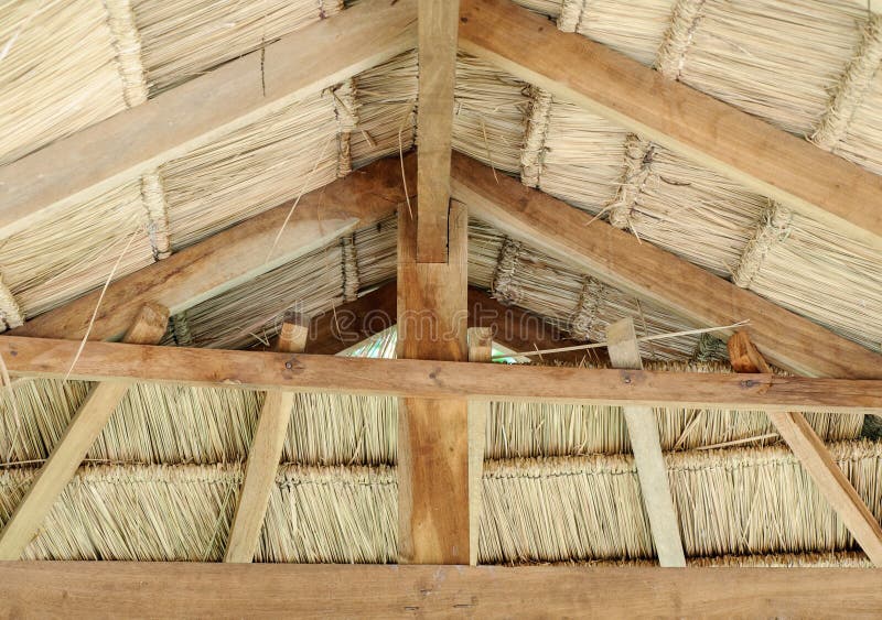 Wooden gables stock photo. Image of cottage, interior - 27188038