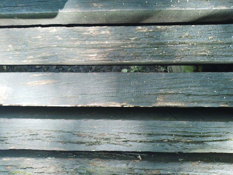 Wooden Garden Bench Texture at the City Park Stock Photo - Image of ...