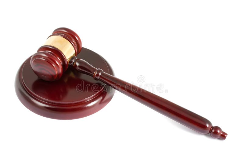 Wooden gavel stock photo. Image of legal, brass, judgment - 21453186