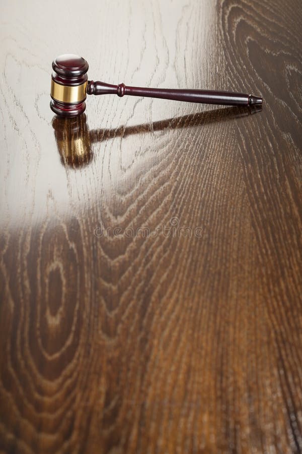 Wooden Gavel Abstract on Table Stock Photo - Image of gavle, copy: 41287506