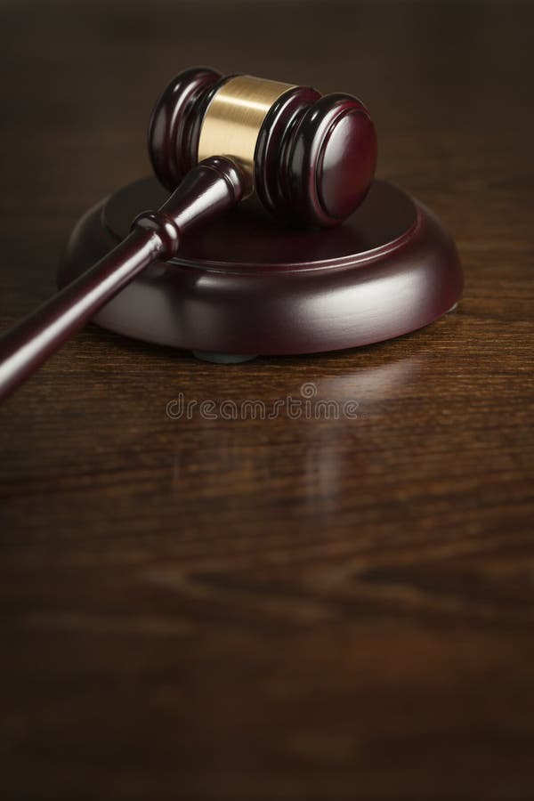 Wooden Gavel Abstract on Table Stock Photo - Image of gavle, copy: 41287506
