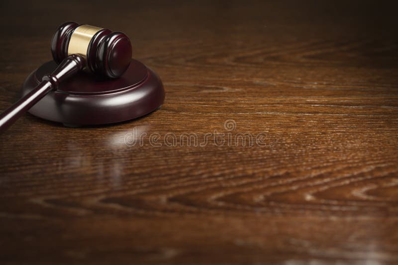 Wooden Gavel Abstract on Table Stock Photo - Image of gavle, copy: 41287506