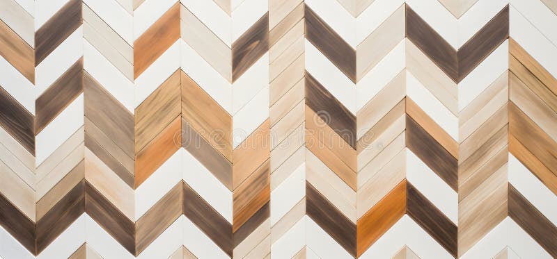 Wooden Chevron Geometric Pattern Background Stock Illustration ...